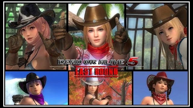 Dead Or Alive 5 Last Round All Girls Rodeo Time Dlc Costume Hd Free